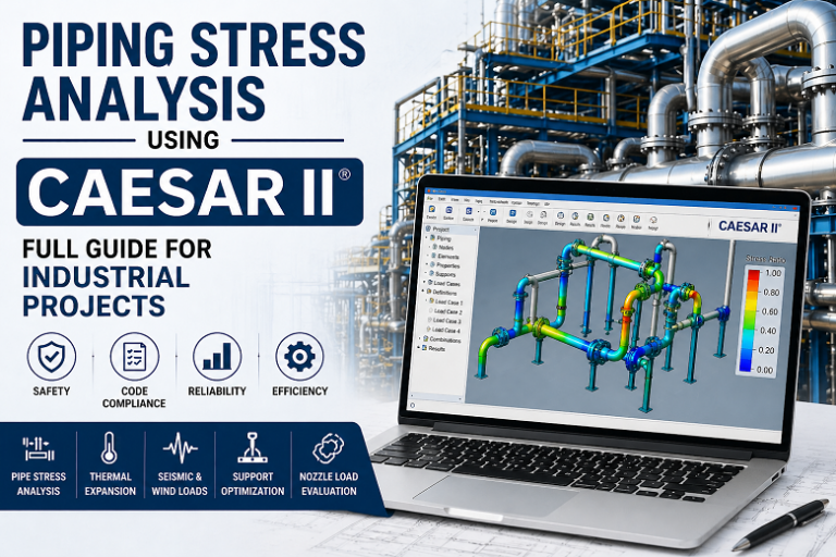 Piping Stress Analysis Using CAESAR II | Full Guide
